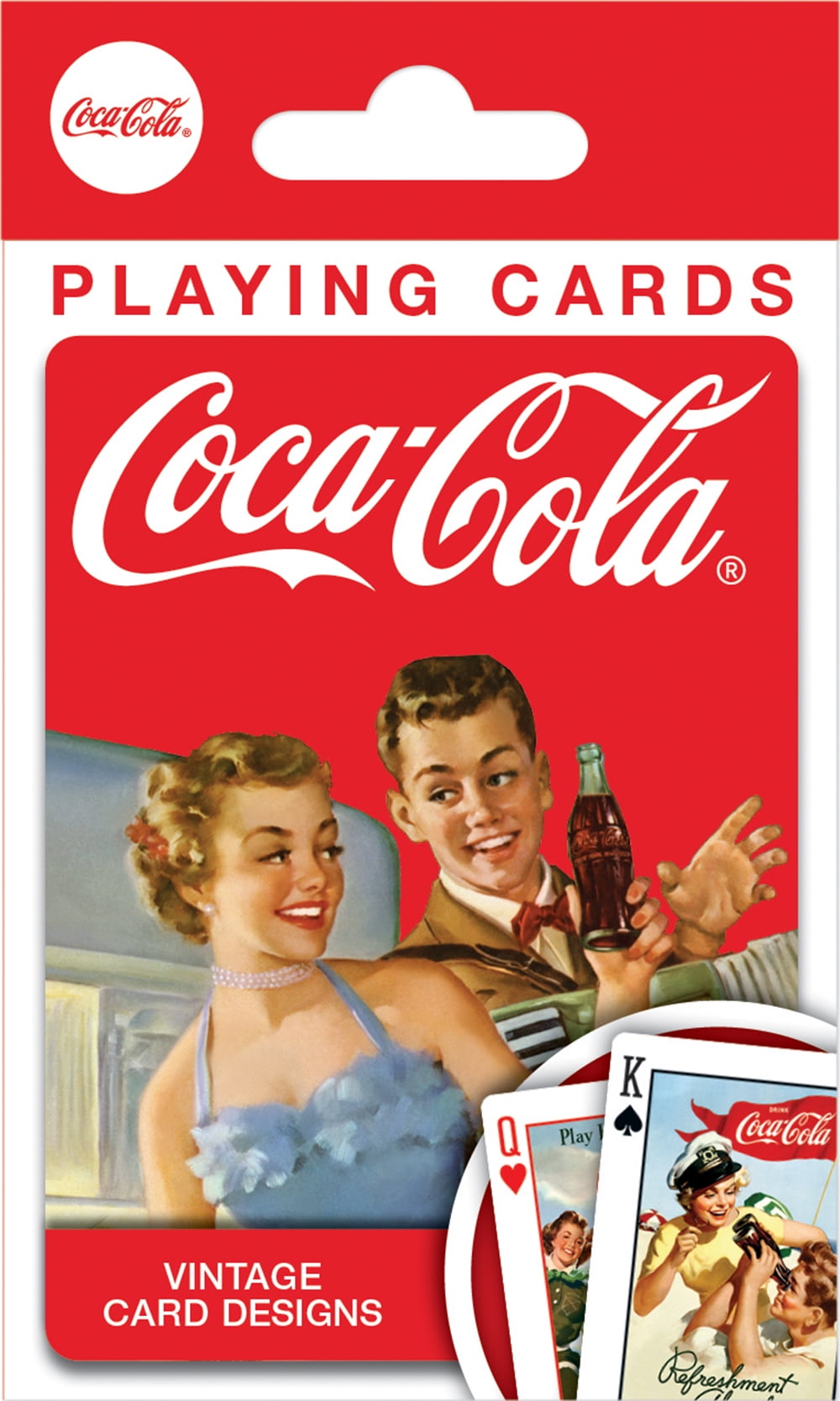 MasterPieces Officially Licensed Coca Cola Vintage Ads Playing Cards ...