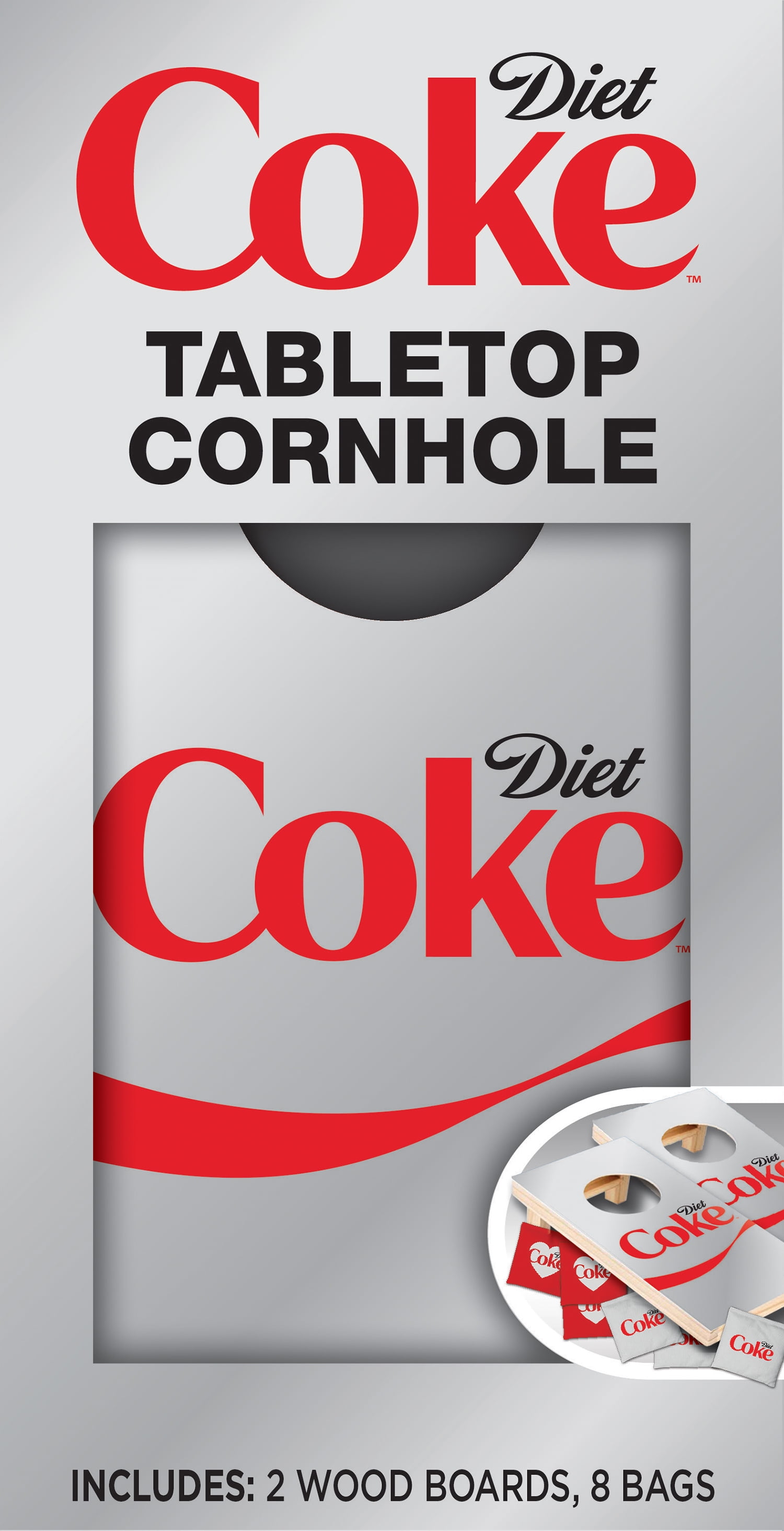 MasterPieces Officially Licensed Diet Coke Tabletop Cornhole Game for ...