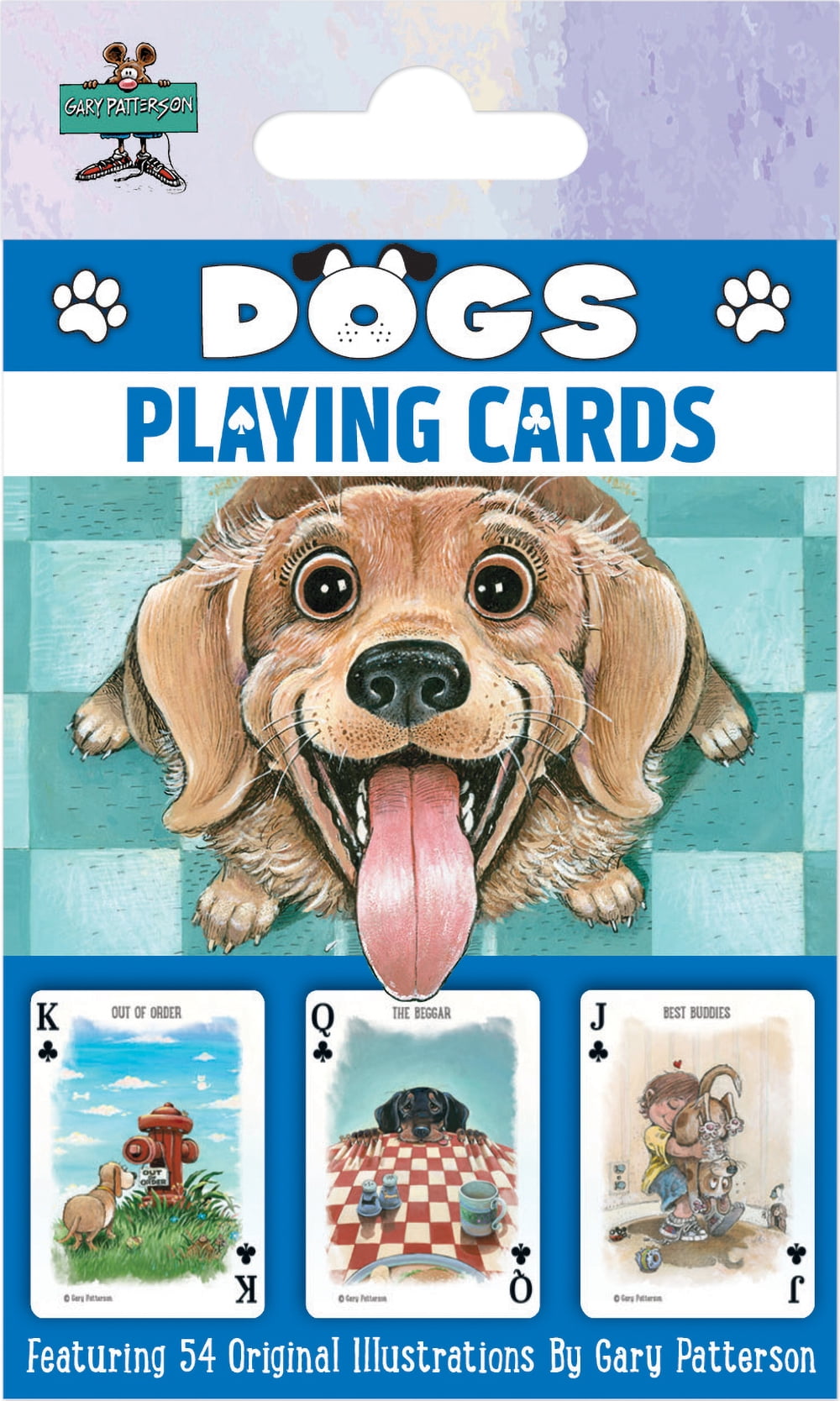 MasterPieces Officially Licensed Dogs Playing Cards - 54 Card Deck for ...