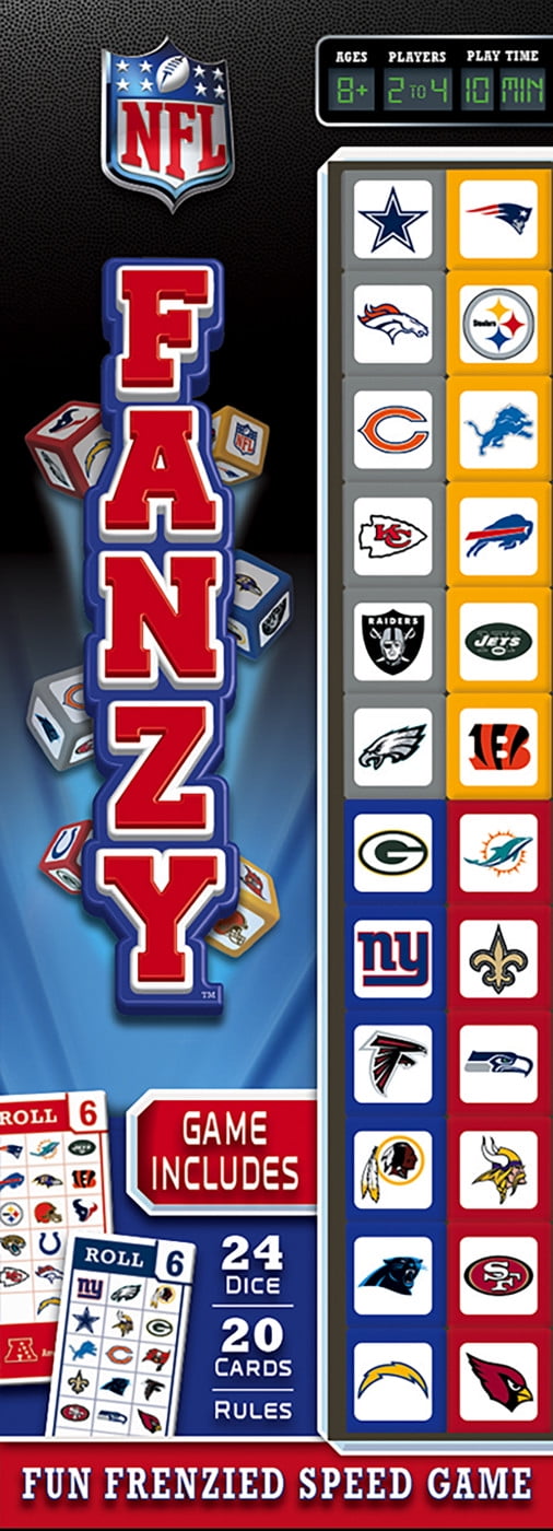MasterPieces Officially Licensed Family Game - NFL Fanzy Dice Game ...
