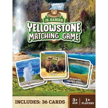 MasterPieces Officially Licensed National Parks Matching Game for Kids ...