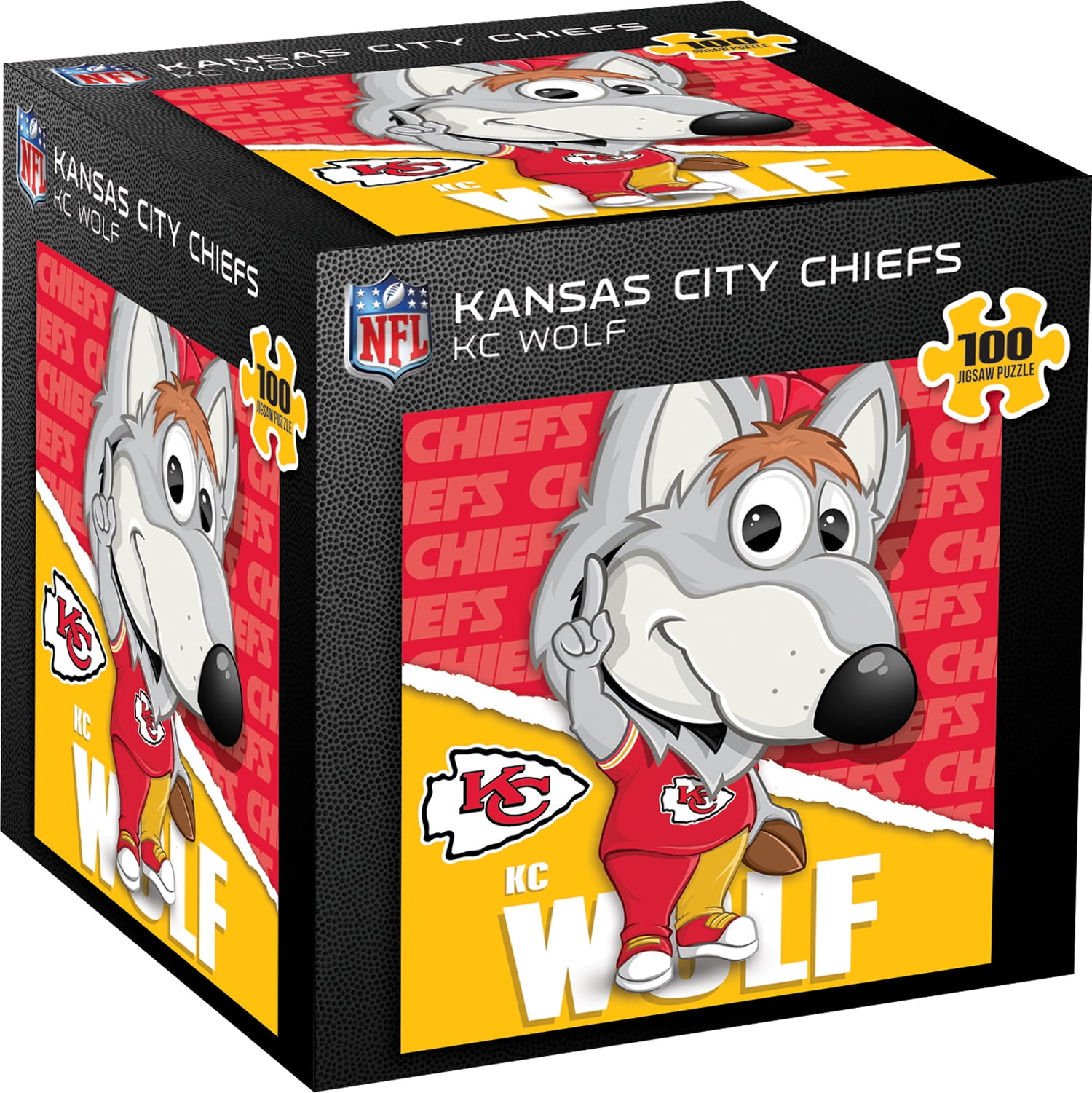 MasterPieces Officially Licensed KC Wolf - Kansas City Chiefs Mascot ...