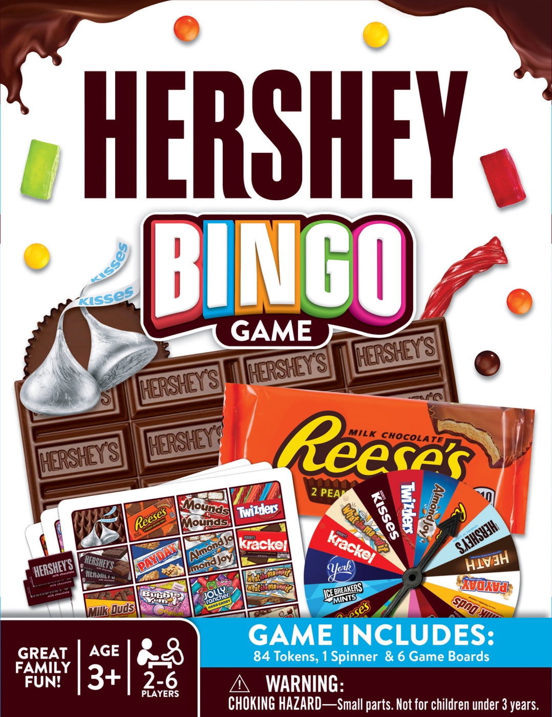 MasterPieces Officially Licensed Kids Games - Hershey's Chocolate Bingo ...