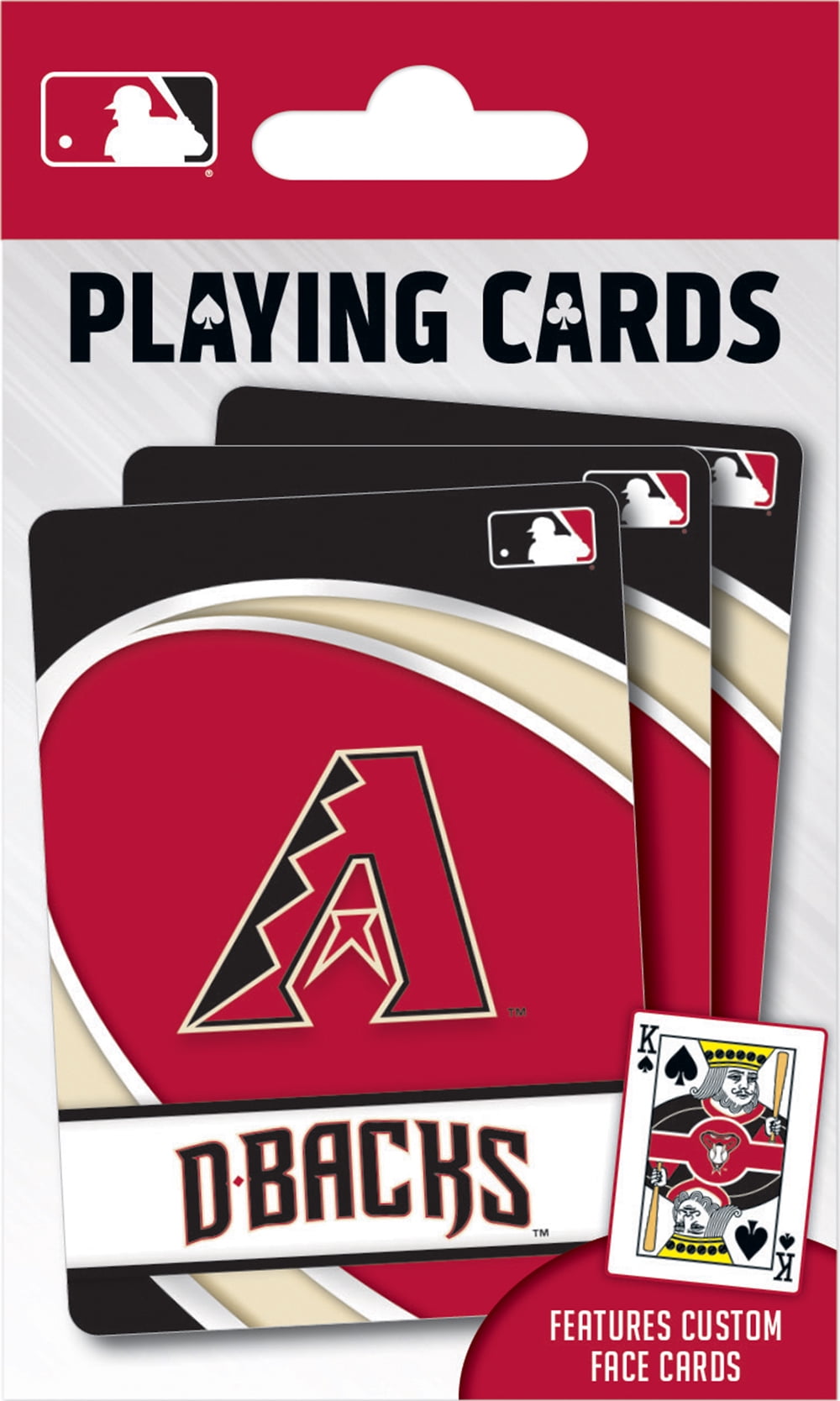 MasterPieces Officially Licensed MLB Arizona Diamondbacks Playing Cards ...