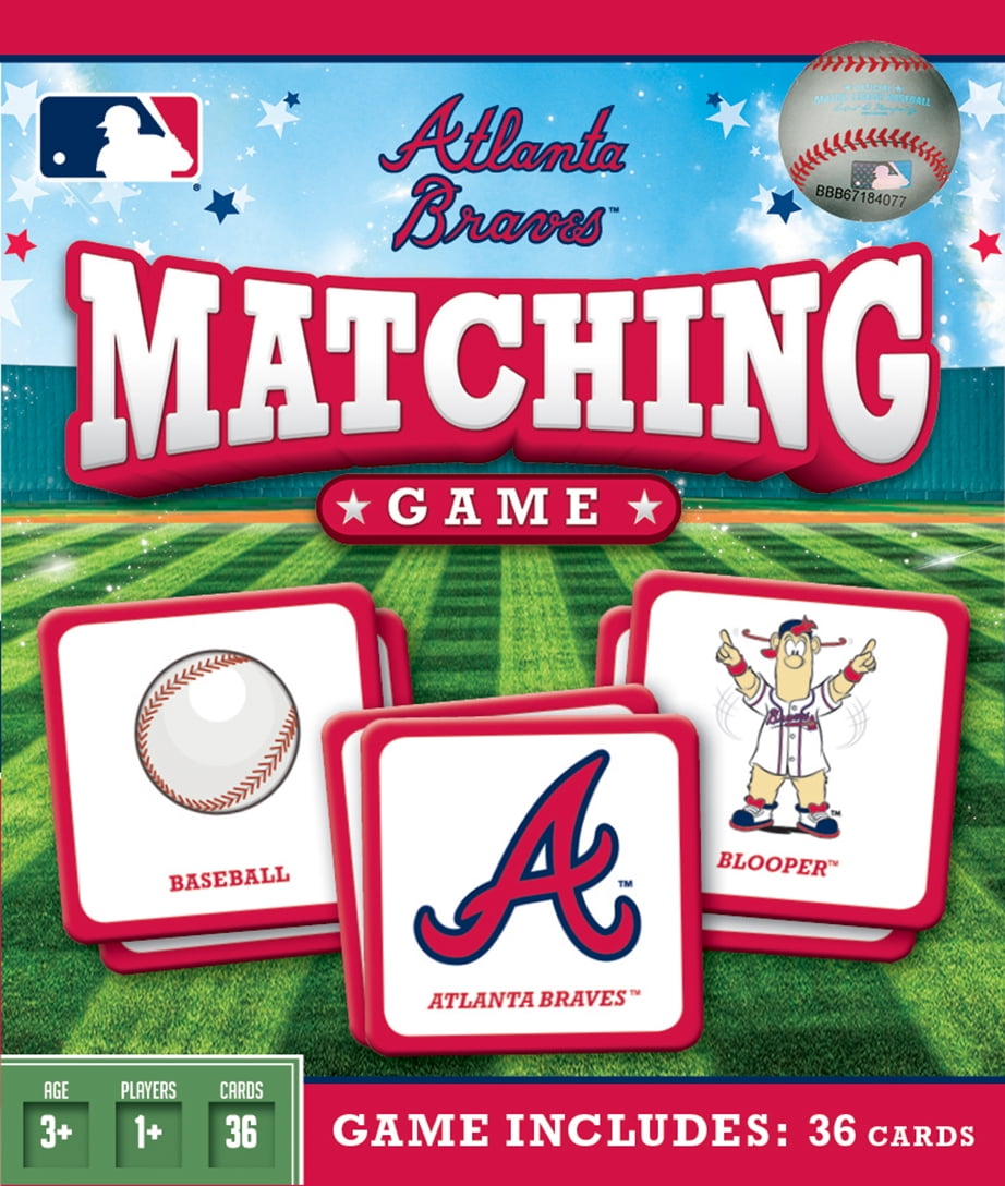 MasterPieces Officially Licensed MLB Atlanta Braves Matching Game for ...