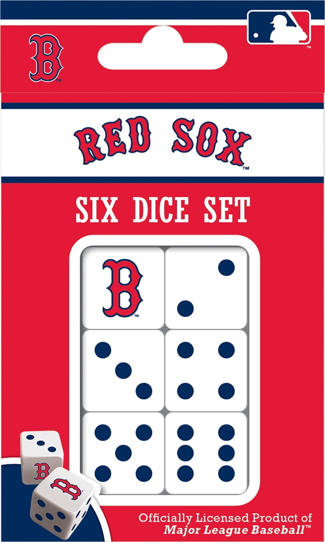 MasterPieces Officially Licensed MLB Boston Red Sox - 6 Piece D6 Gaming ...