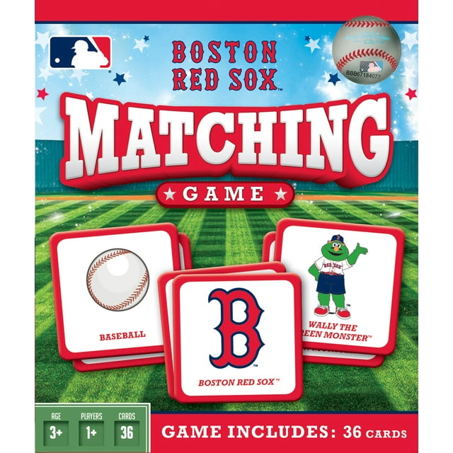 MasterPieces Officially Licensed MLB Boston Red Sox Matching Game for ...