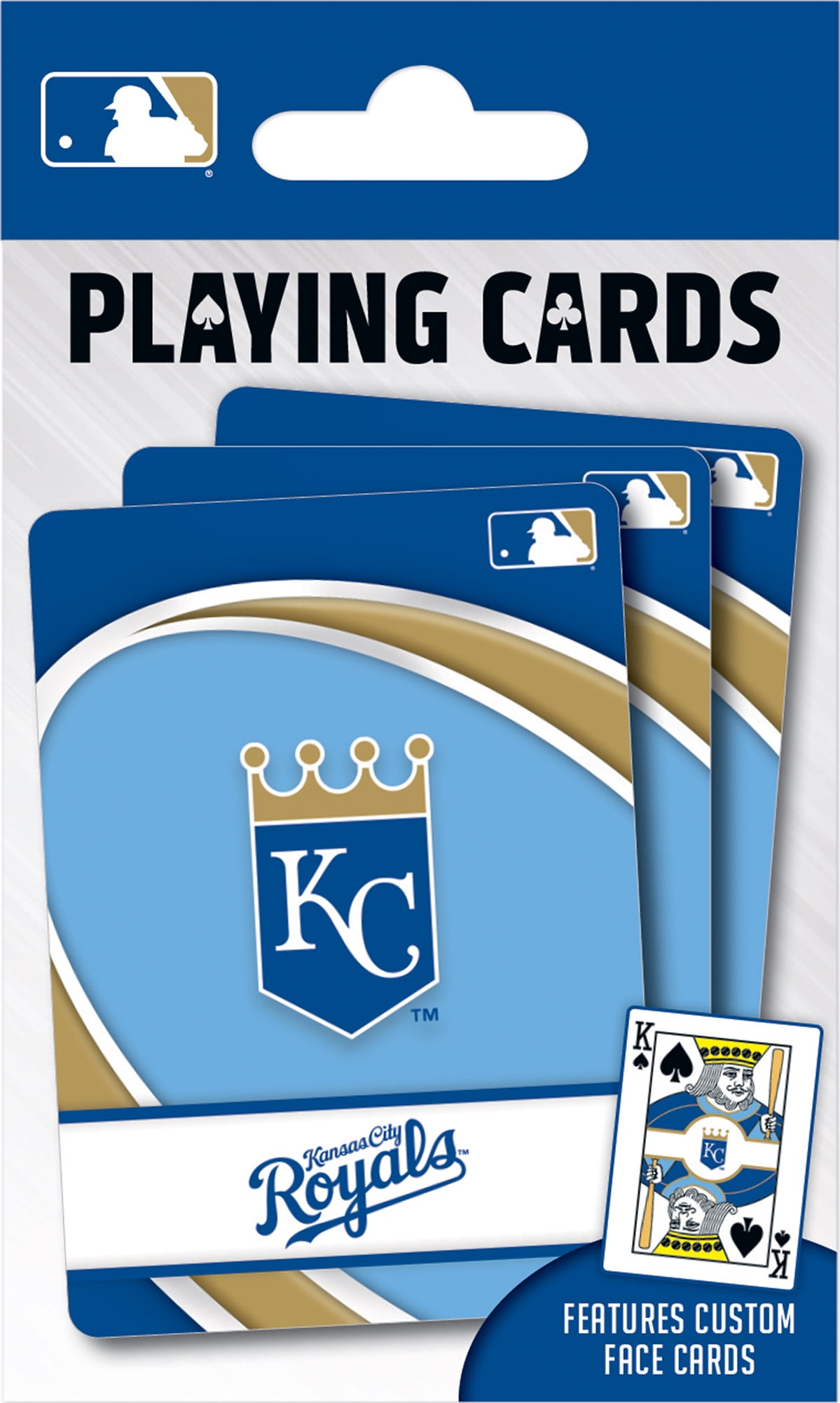 MasterPieces Officially Licensed MLB Kansas City Royals Playing Cards ...