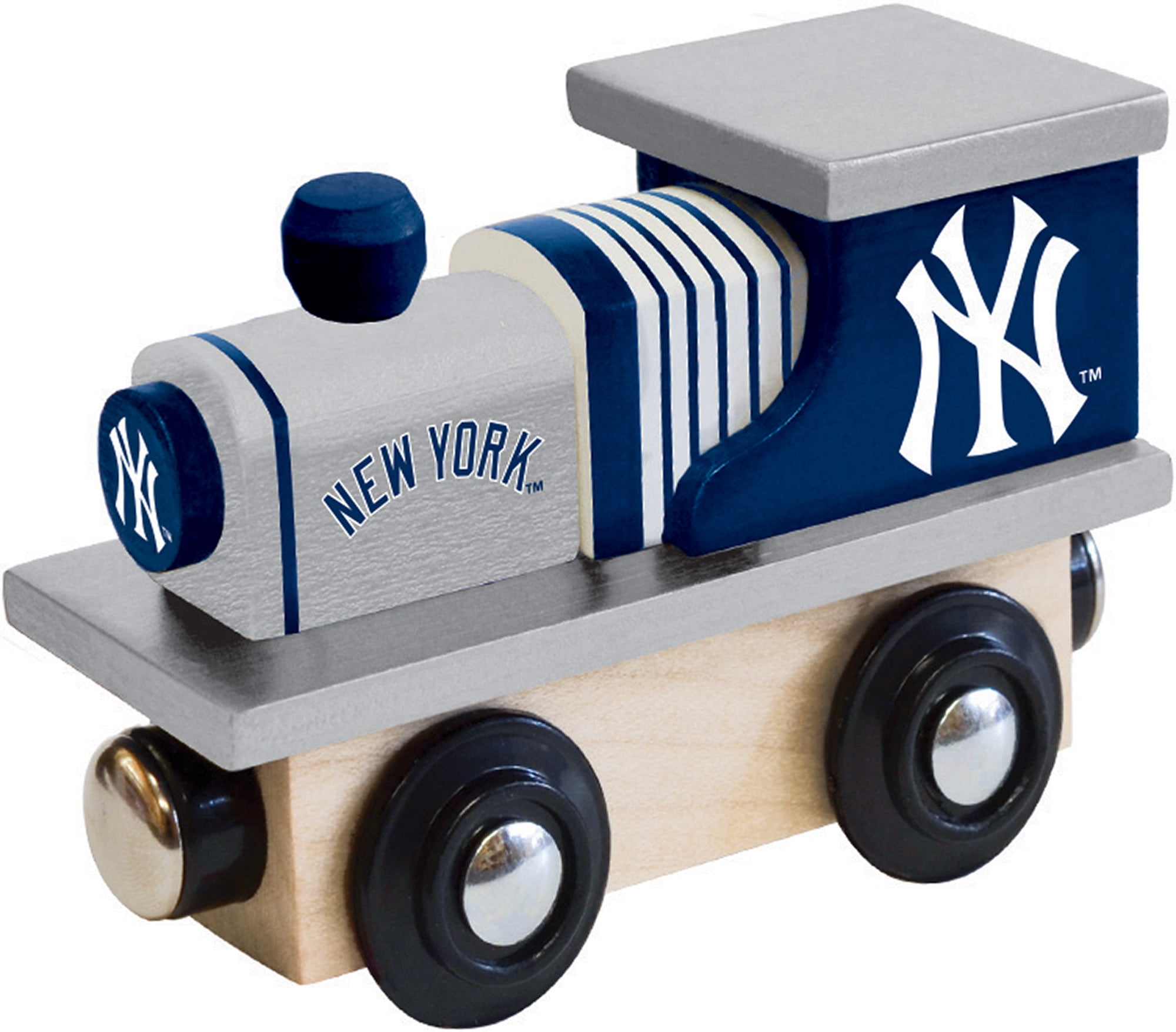 MasterPieces Officially Licensed MLB New York Yankees Wooden Toy Train ...