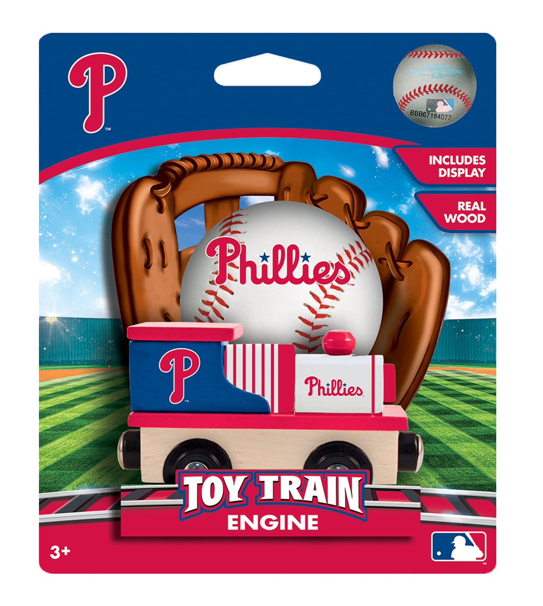 MasterPieces Officially Licensed MLB Philadelphia Phillies Wooden Toy ...