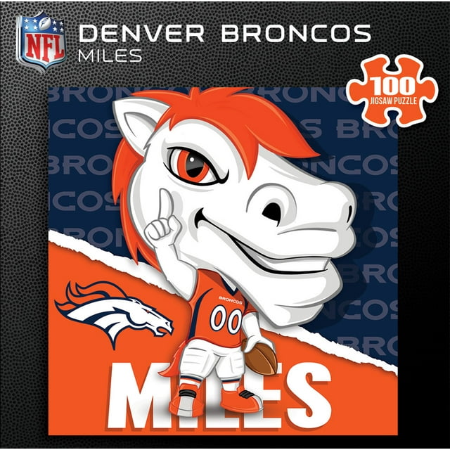 MasterPieces Officially Licensed Miles - Denver Broncos Mascot 100 ...