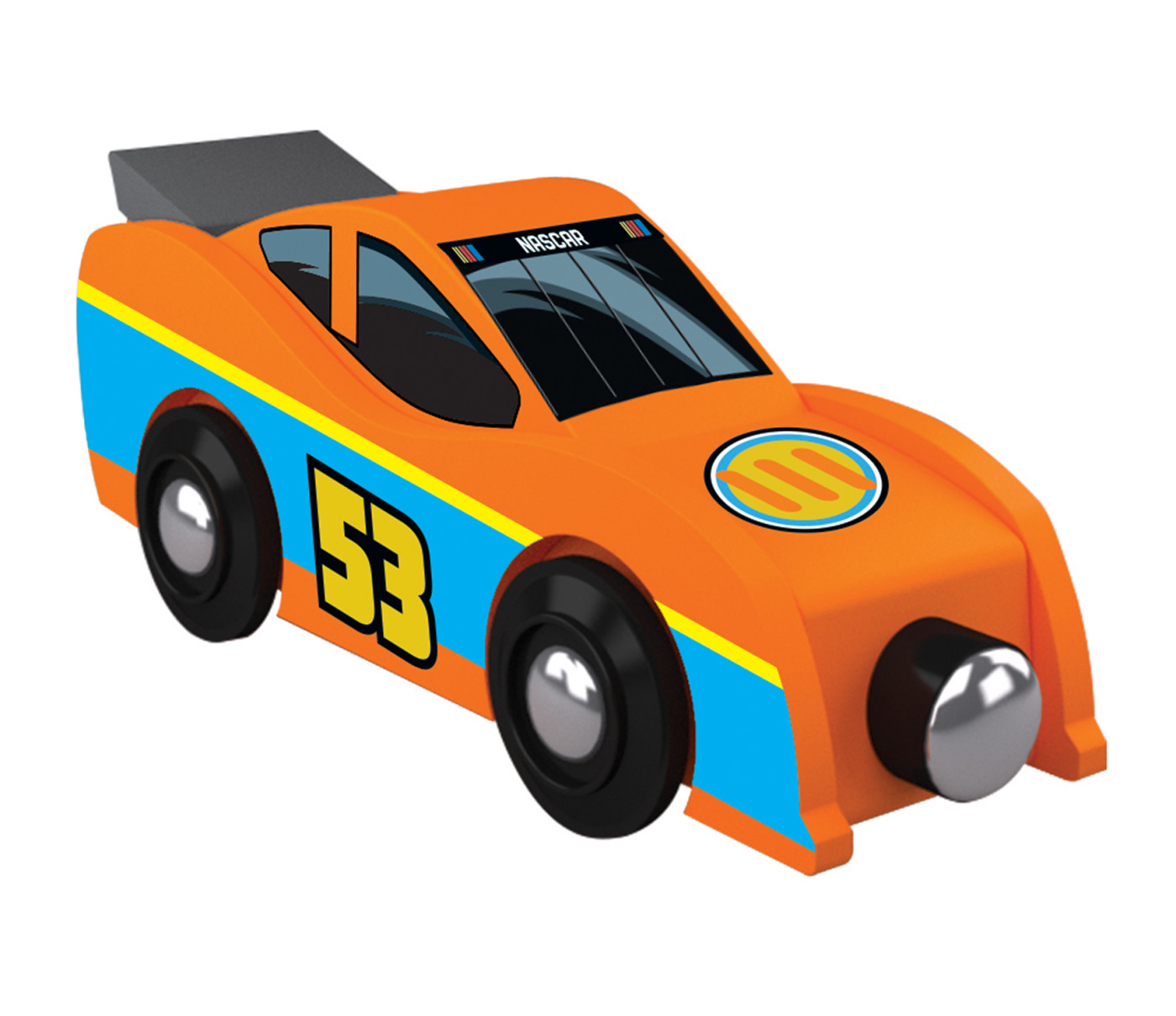 MasterPieces Officially Licensed NASCAR Wooden Toy Train Engine For ...
