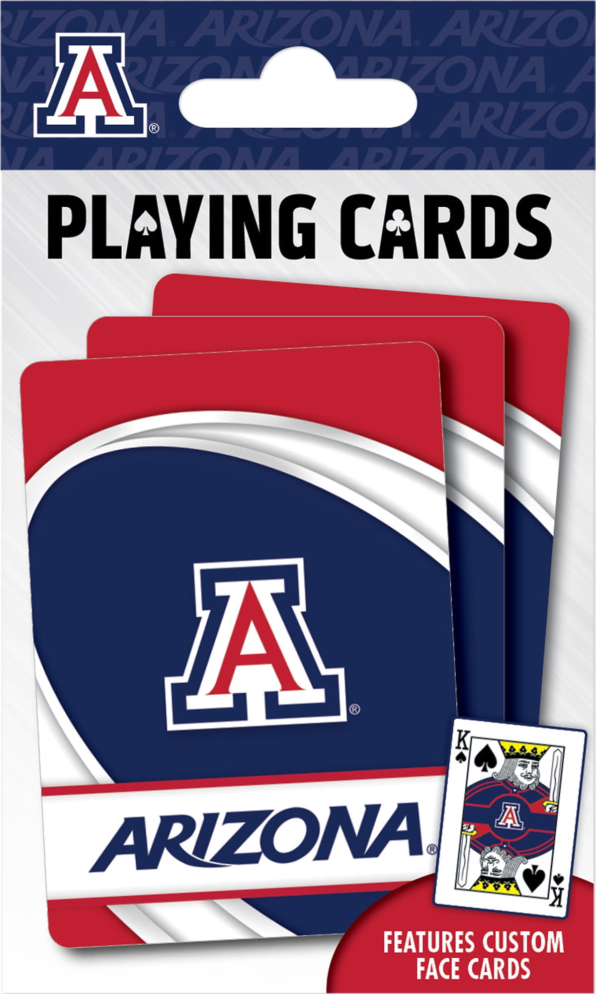 MasterPieces Officially Licensed NCAA Arizona Wildcats Playing Cards ...