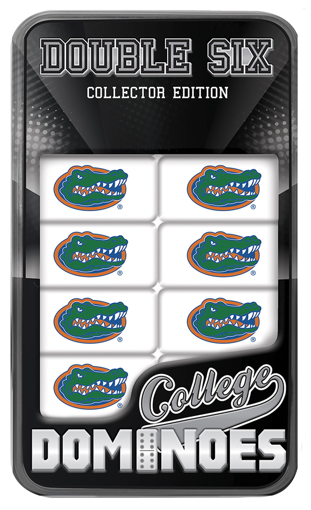 MasterPieces Officially Licensed NCAA Florida Gators 28 Piece Dominoes ...