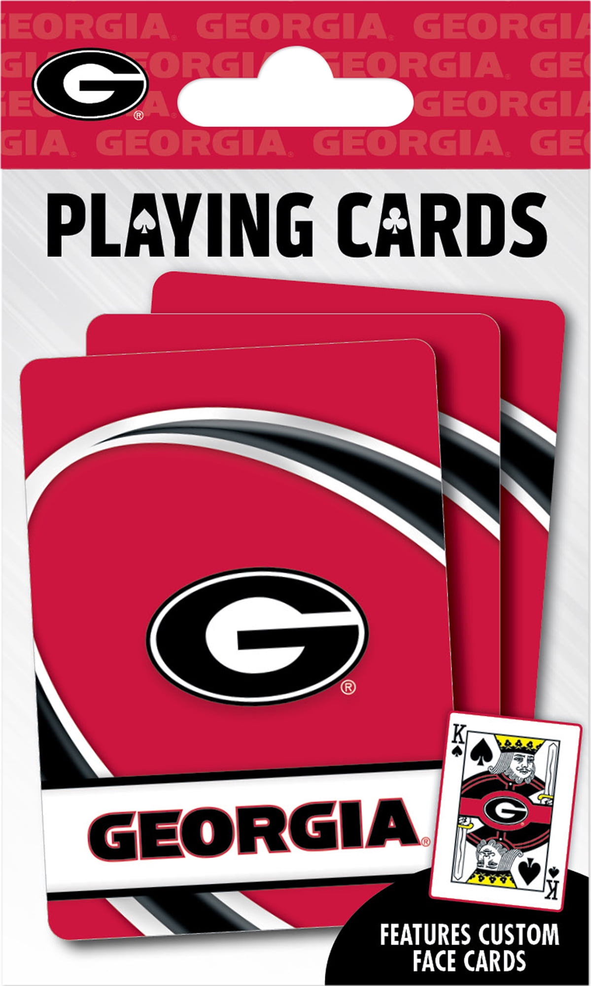 MasterPieces Officially Licensed NCAA Georgia Bulldogs Playing Cards ...