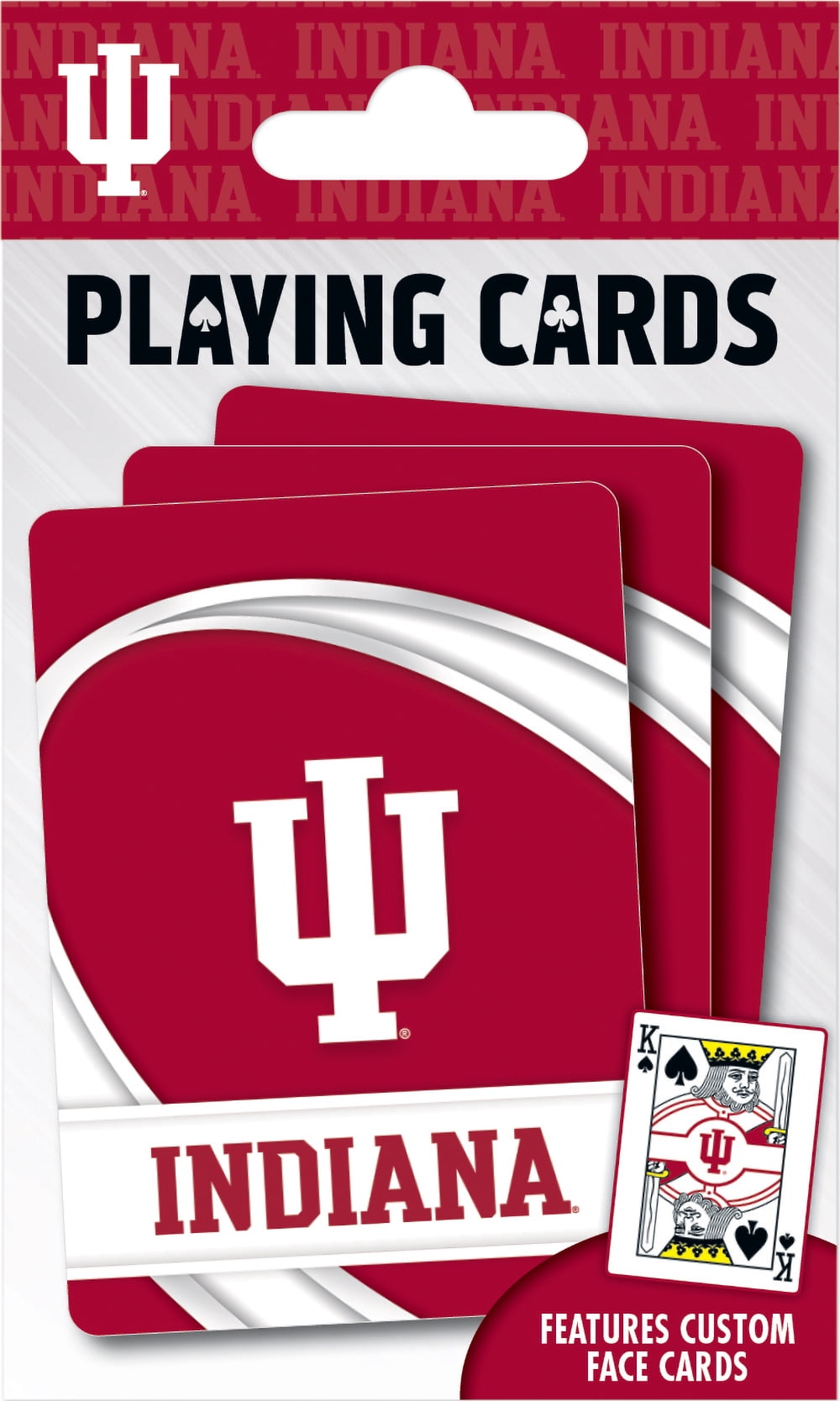MasterPieces Officially Licensed NCAA Indiana Hoosiers Playing Cards ...