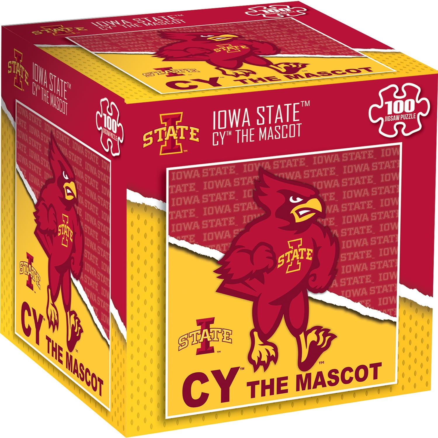 MasterPieces Officially Licensed NCAA - Iowa State Cyclones Mascot 100 ...