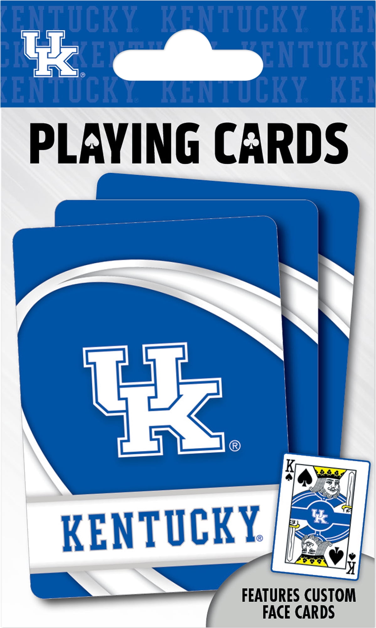 MasterPieces Officially Licensed NCAA Kentucky Wildcats Playing Cards ...