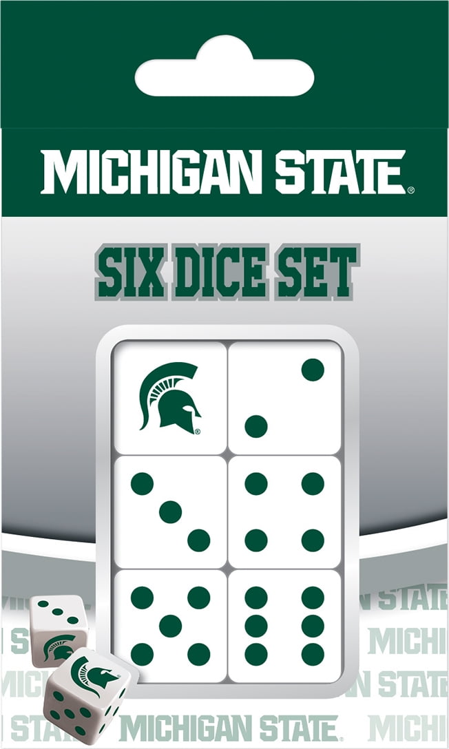 MasterPieces Officially Licensed NCAA Michigan State Spartans - 6 Piece ...