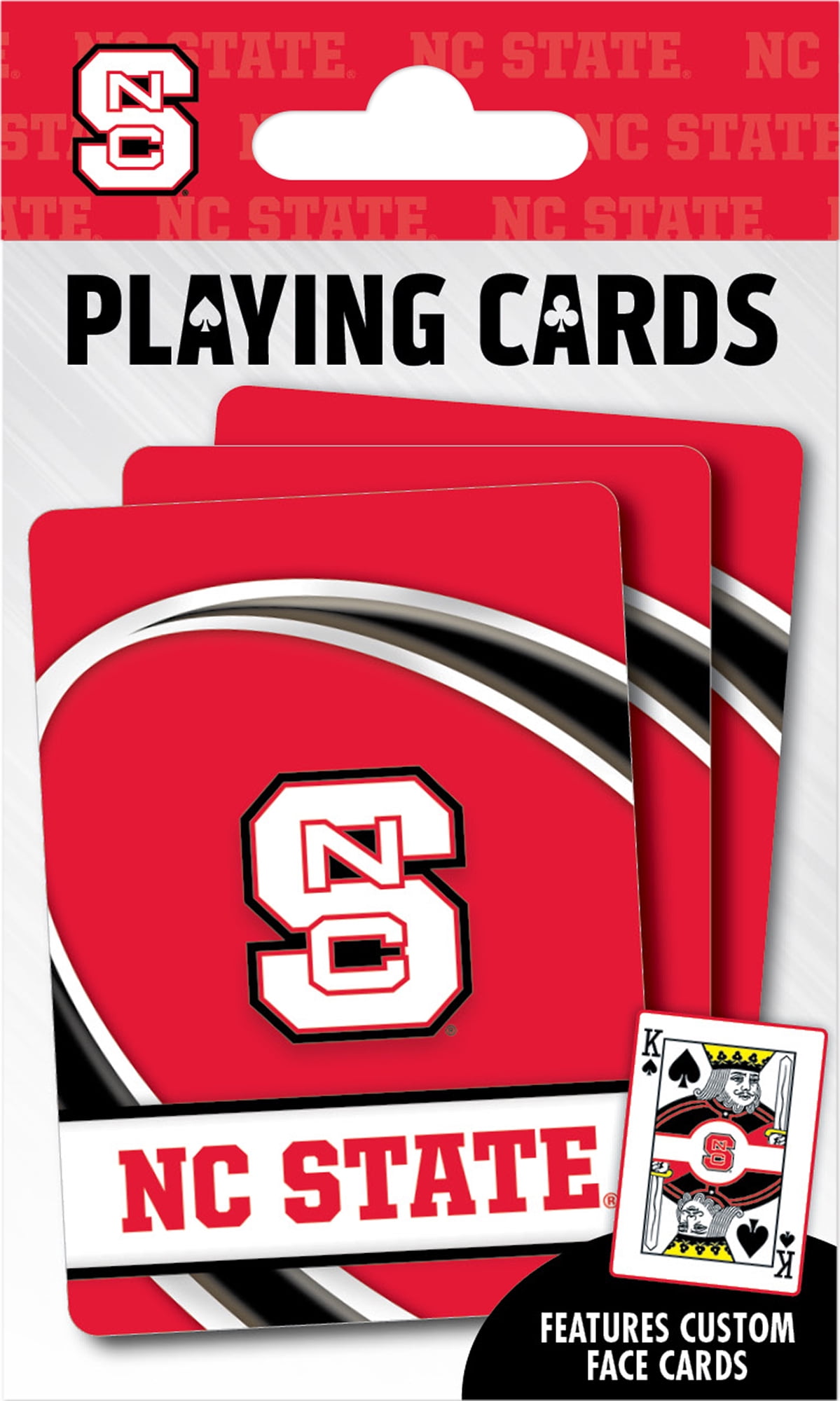 MasterPieces Officially Licensed NCAA NC State Wolfpack Playing Cards ...