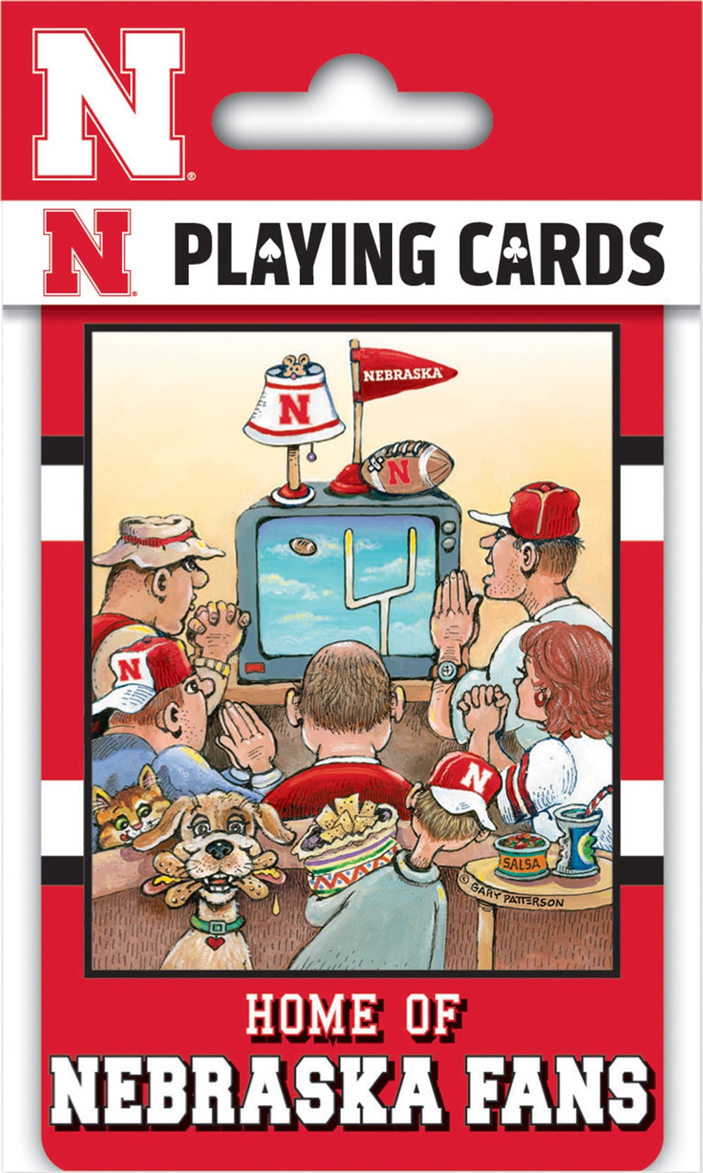 MasterPieces Officially Licensed NCAA Nebraska Cornhuskers Fan Deck ...
