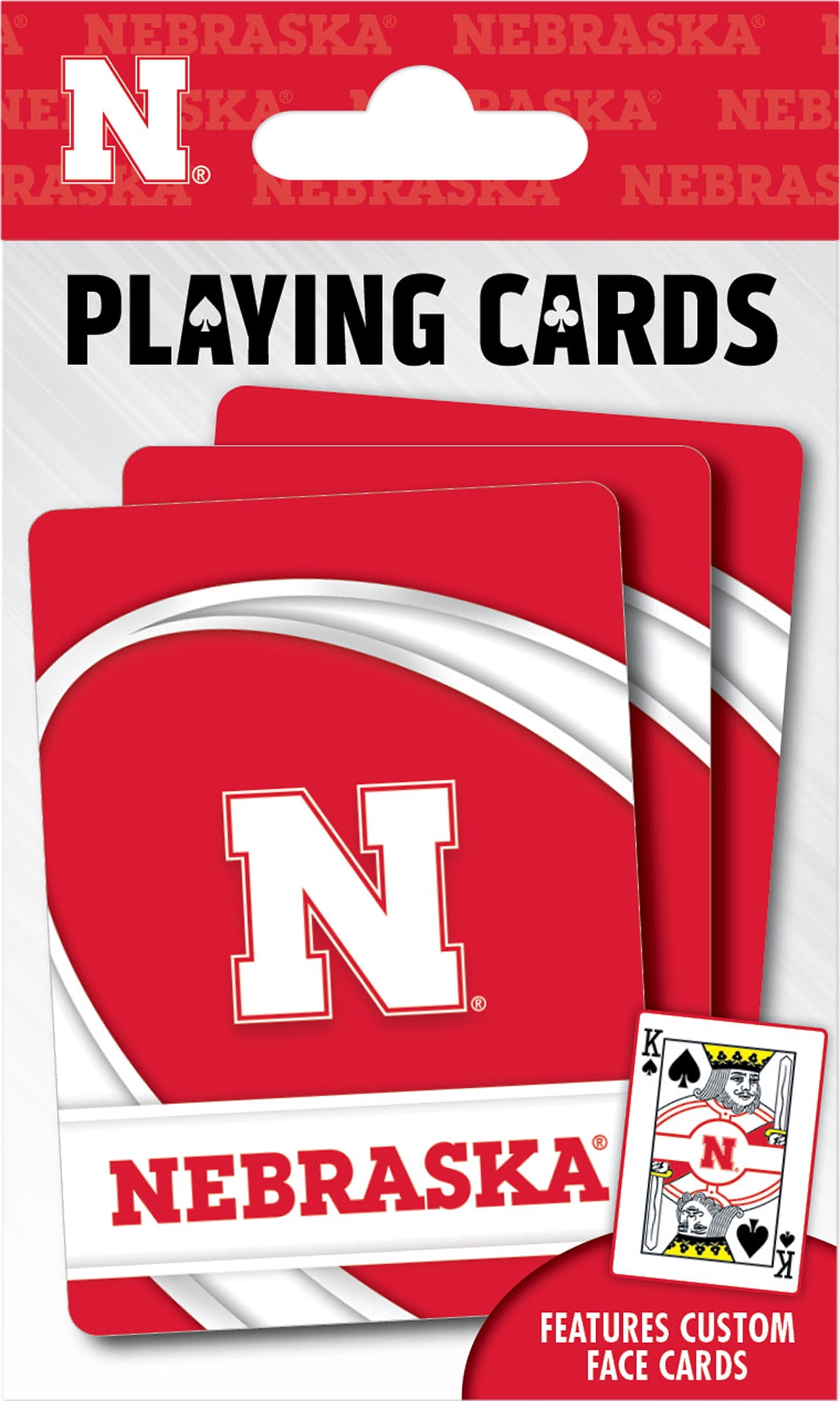MasterPieces Officially Licensed NCAA Nebraska Cornhuskers Playing ...