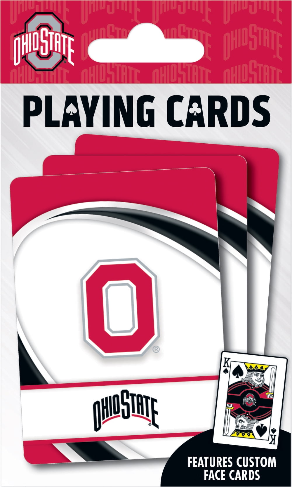 MasterPieces Officially Licensed NCAA Ohio State Buckeyes Playing Cards ...