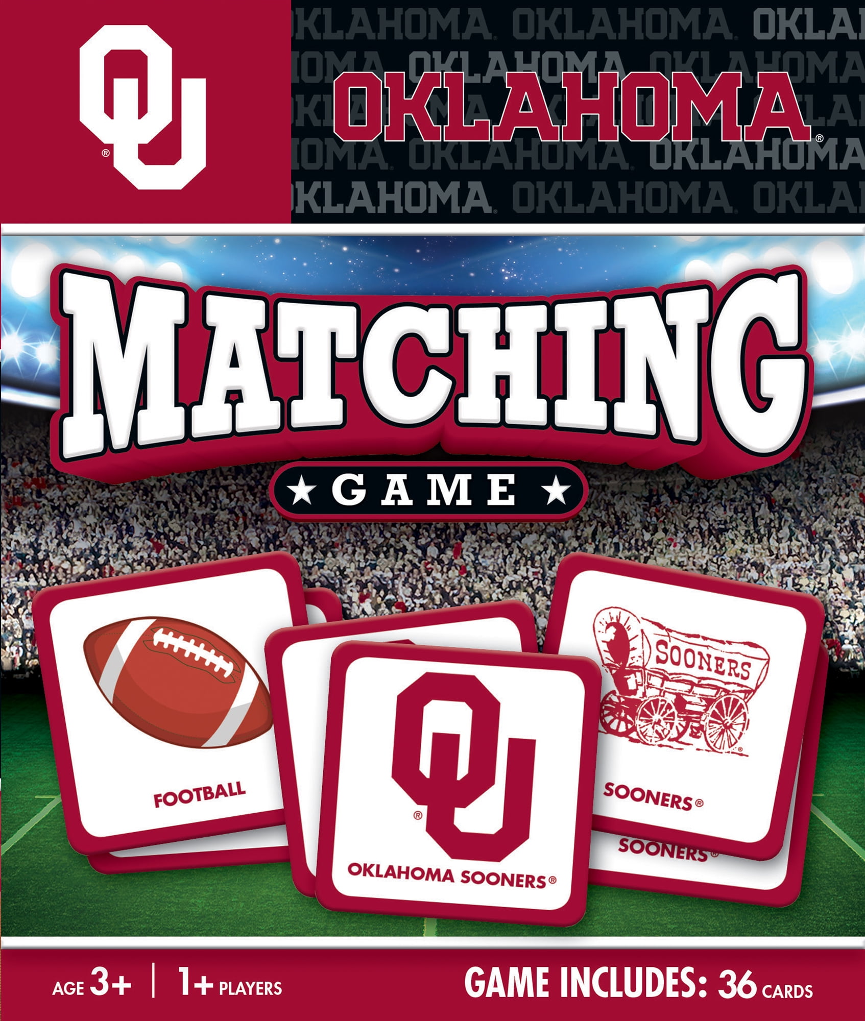 MasterPieces Officially Licensed NCAA Oklahoma Sooners Matching Game ...