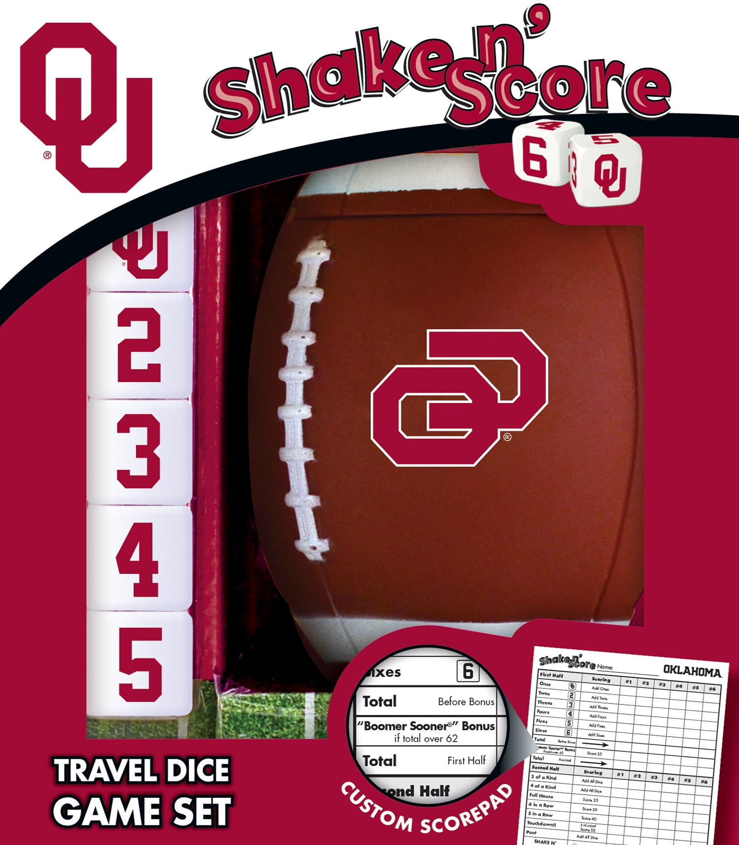 MasterPieces Officially Licensed NCAA Oklahoma Sooners Shake N' Score ...