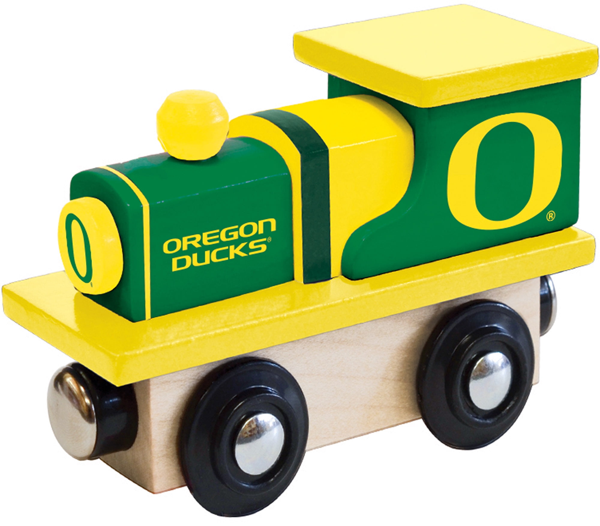 MasterPieces NCAA Oregon Ducks College Wooden Toy Train Engine ...