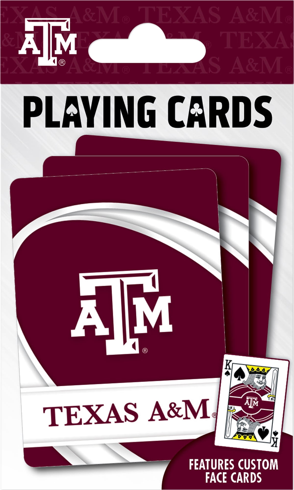MasterPieces Officially Licensed NCAA Texas A&M Aggies Playing Cards ...