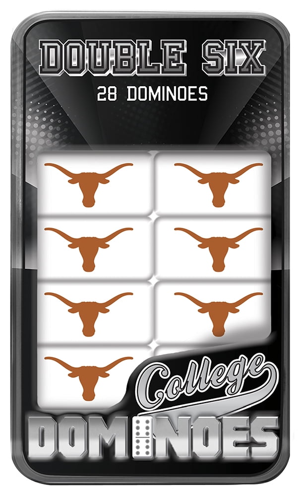 MasterPieces Officially Licensed NCAA Texas Longhorns 28 Piece Dominoes ...