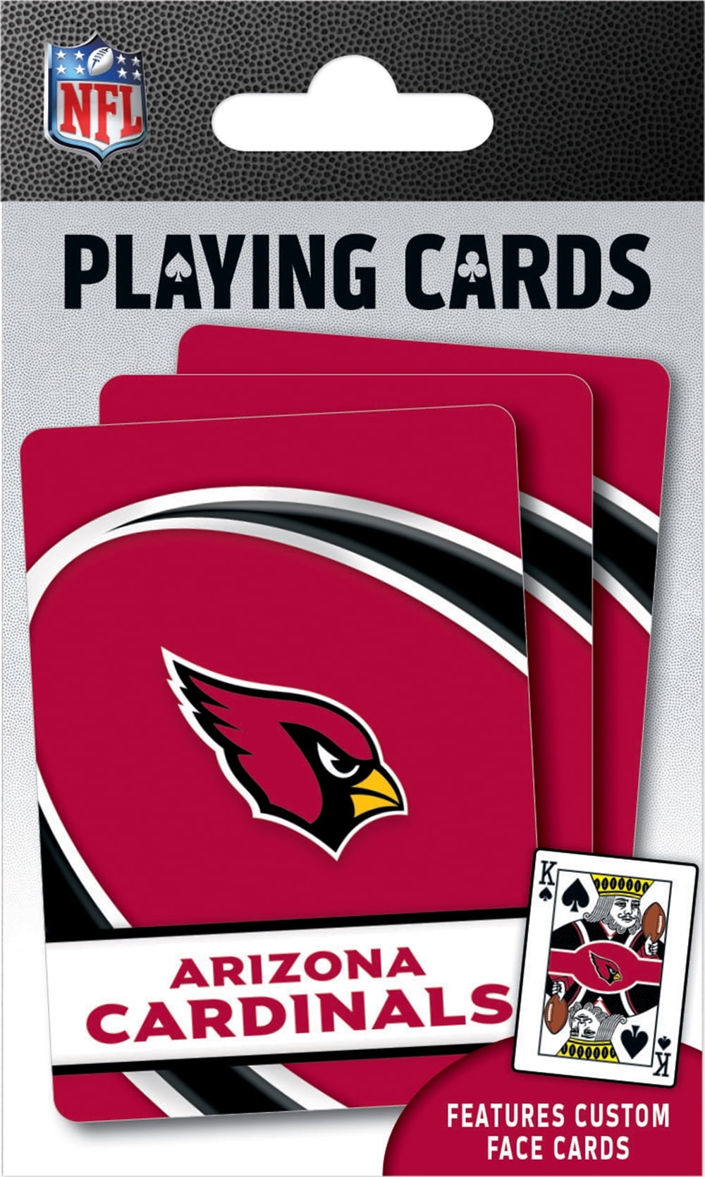 MasterPieces Officially Licensed NFL Arizona Cardinals Playing Cards ...