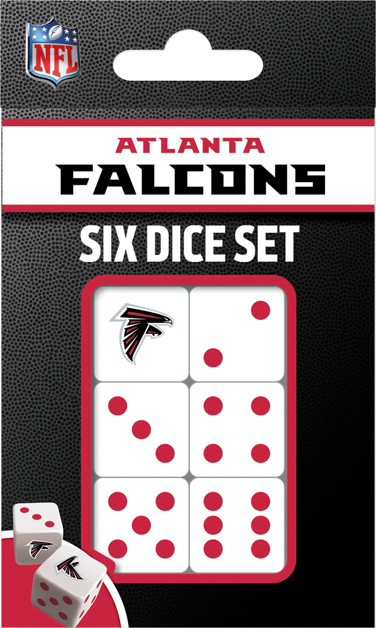 MasterPieces Officially Licensed NFL Atlanta Falcons - 6 Piece D6 ...