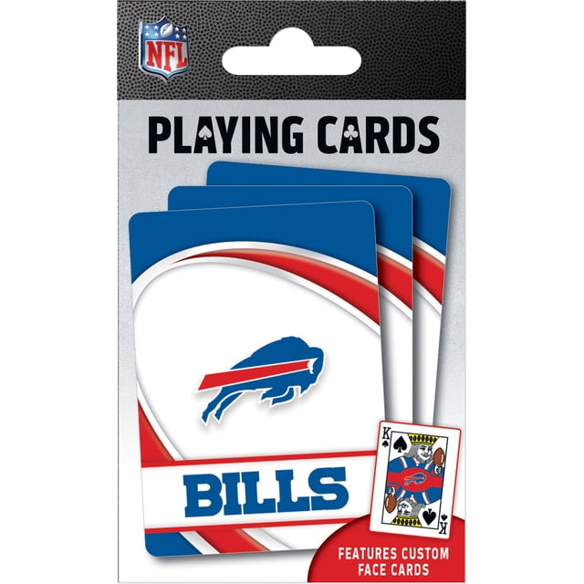 MasterPieces Officially Licensed NFL Buffalo Bills Playing Cards - 54 ...