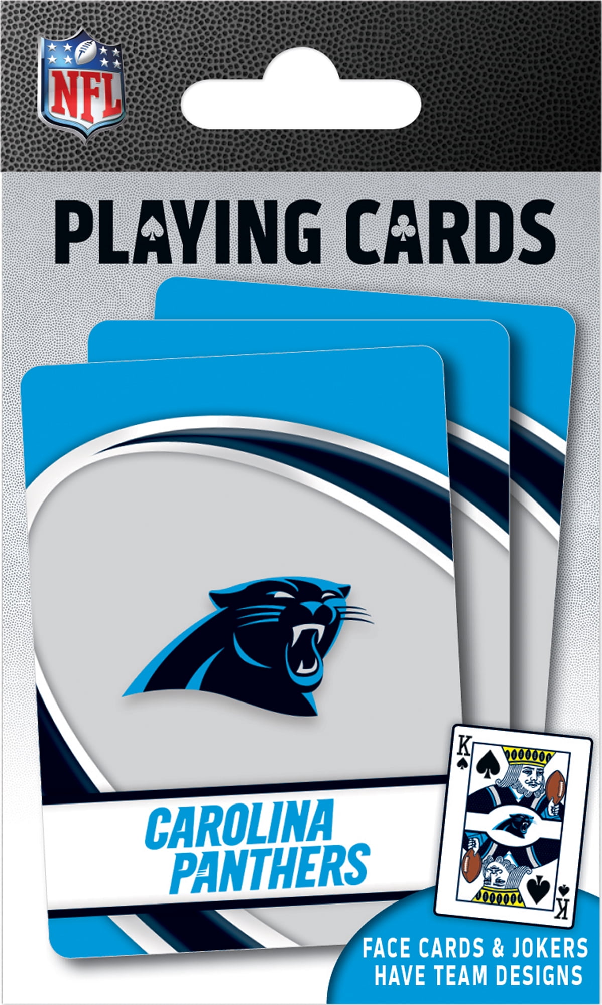 MasterPieces Officially Licensed NFL Carolina Panthers Playing Cards ...