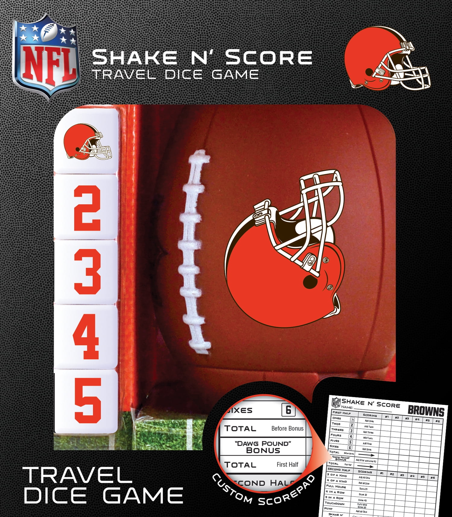 MasterPieces Officially Licensed NFL Cleveland Browns Shake N' Score ...
