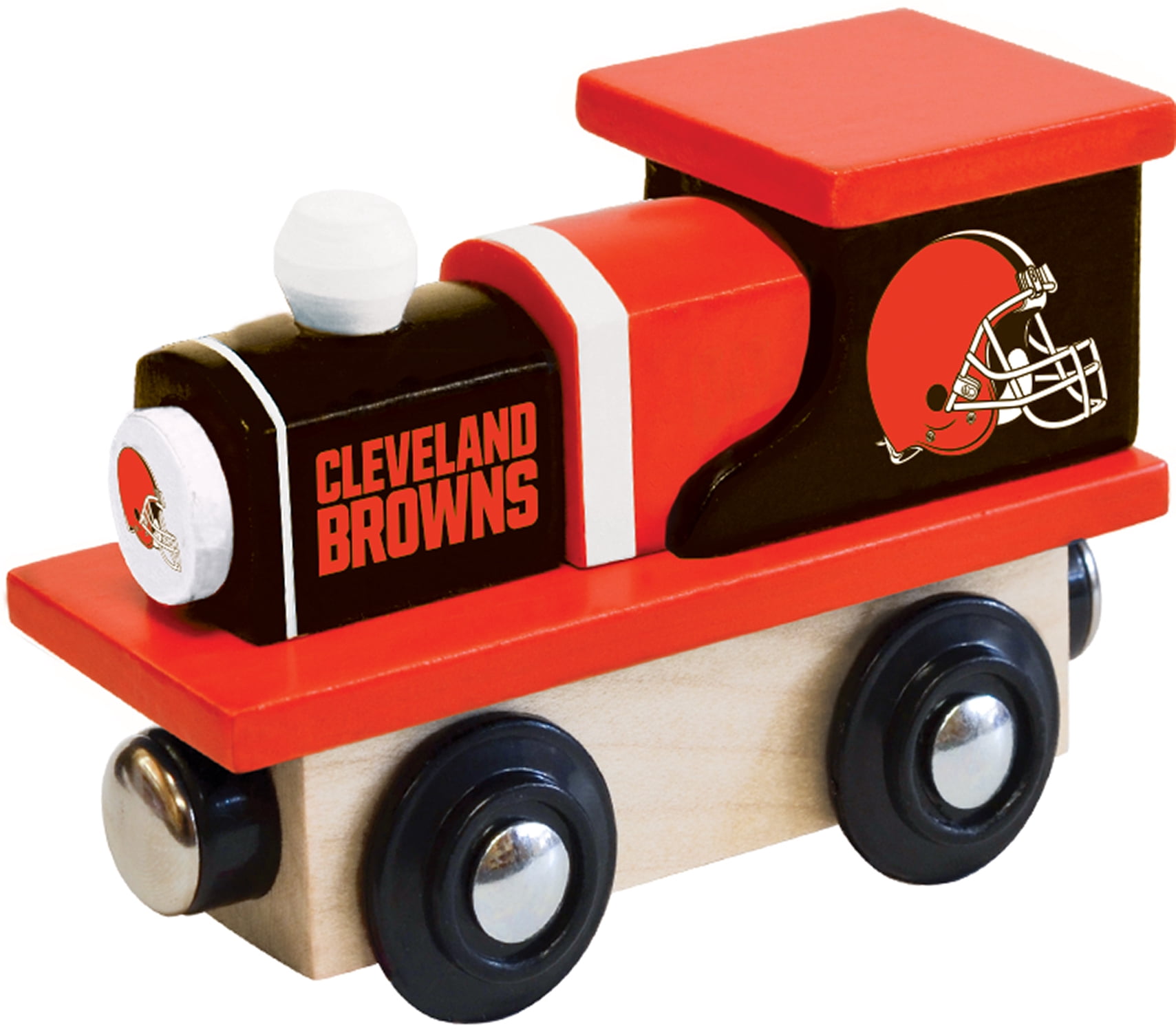 MasterPieces Officially Licensed NFL Cleveland Browns Wooden Toy Train ...