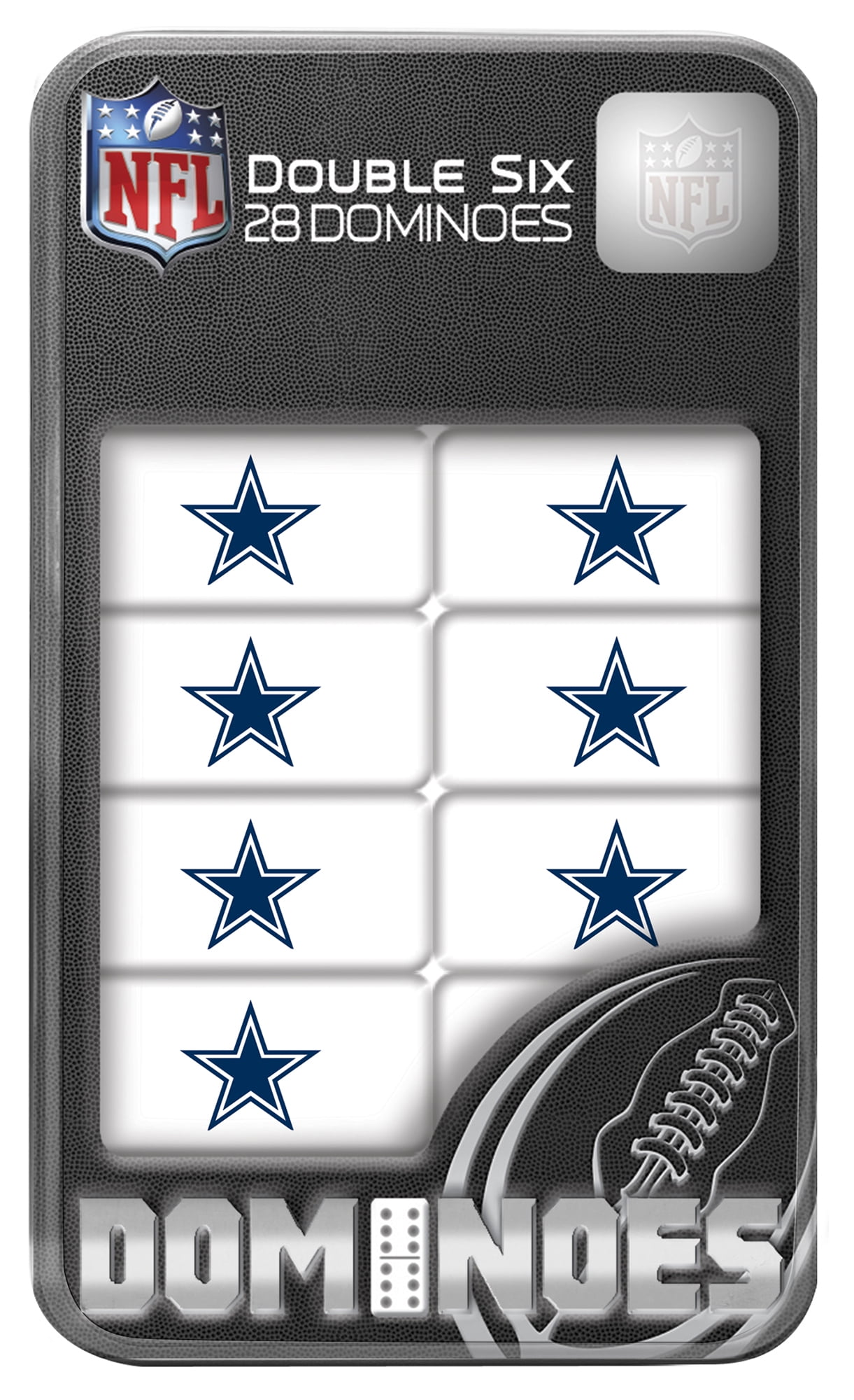 MasterPieces NFL Dallas Cowboys Dominoes 28 Piece Official Licensed ...