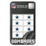 MasterPieces NFL Dallas Cowboys Domino Set, 28 Piece Game for Adults ...