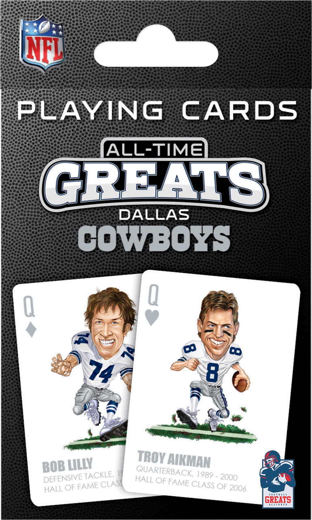 MasterPieces NFL Dallas Cowboys All-Time Greats Football Playing Cards ...