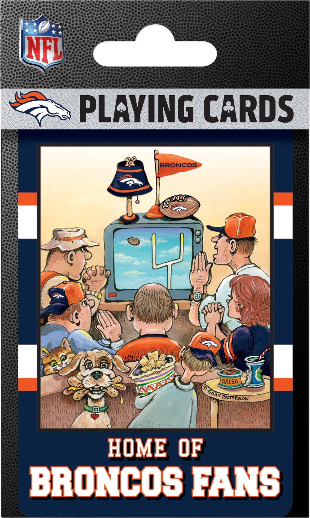 MasterPieces Officially Licensed NFL Denver Broncos Fan Deck Playing ...