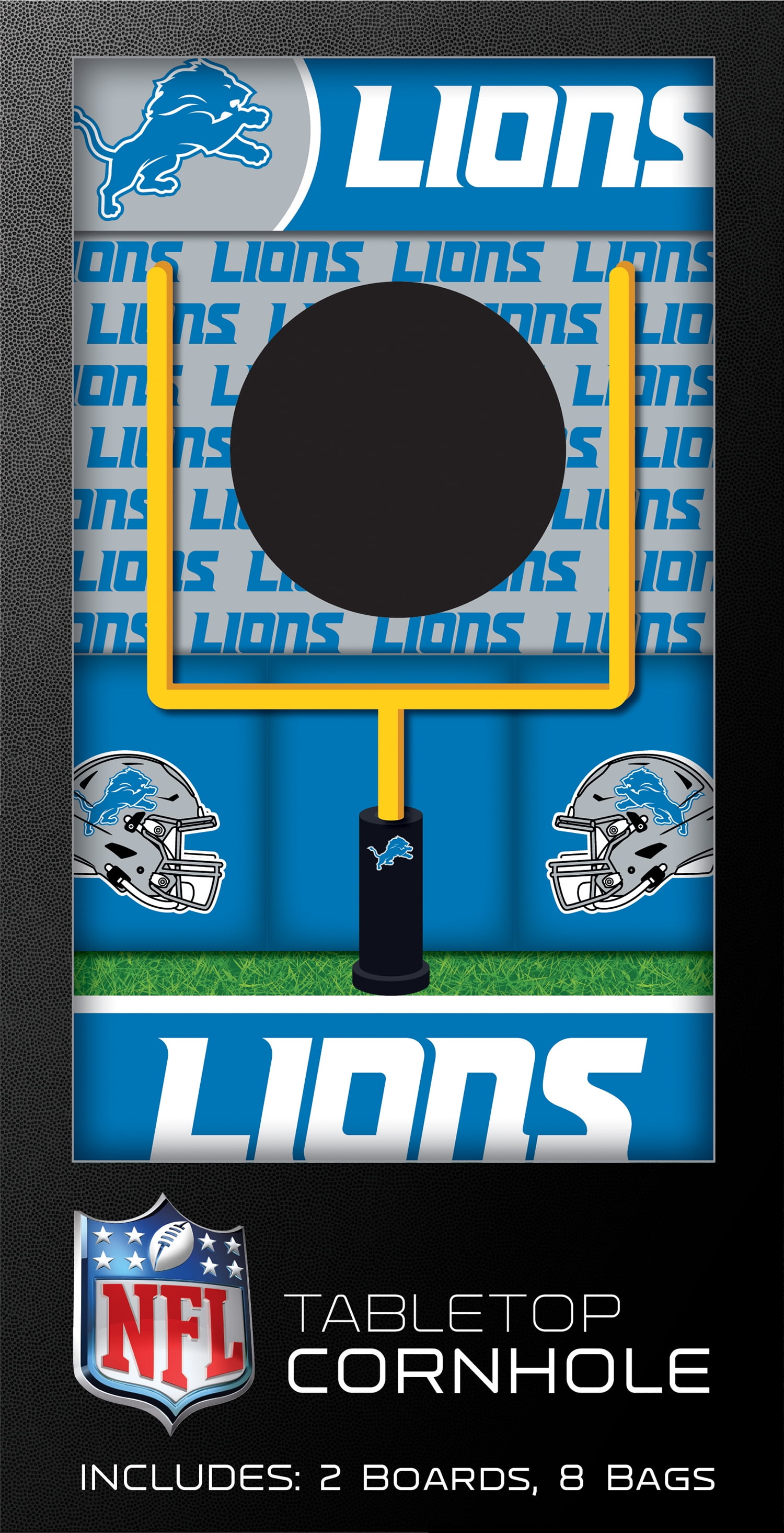 MasterPieces Officially Licensed NFL Detroit Lions Tabletop Cornhole ...