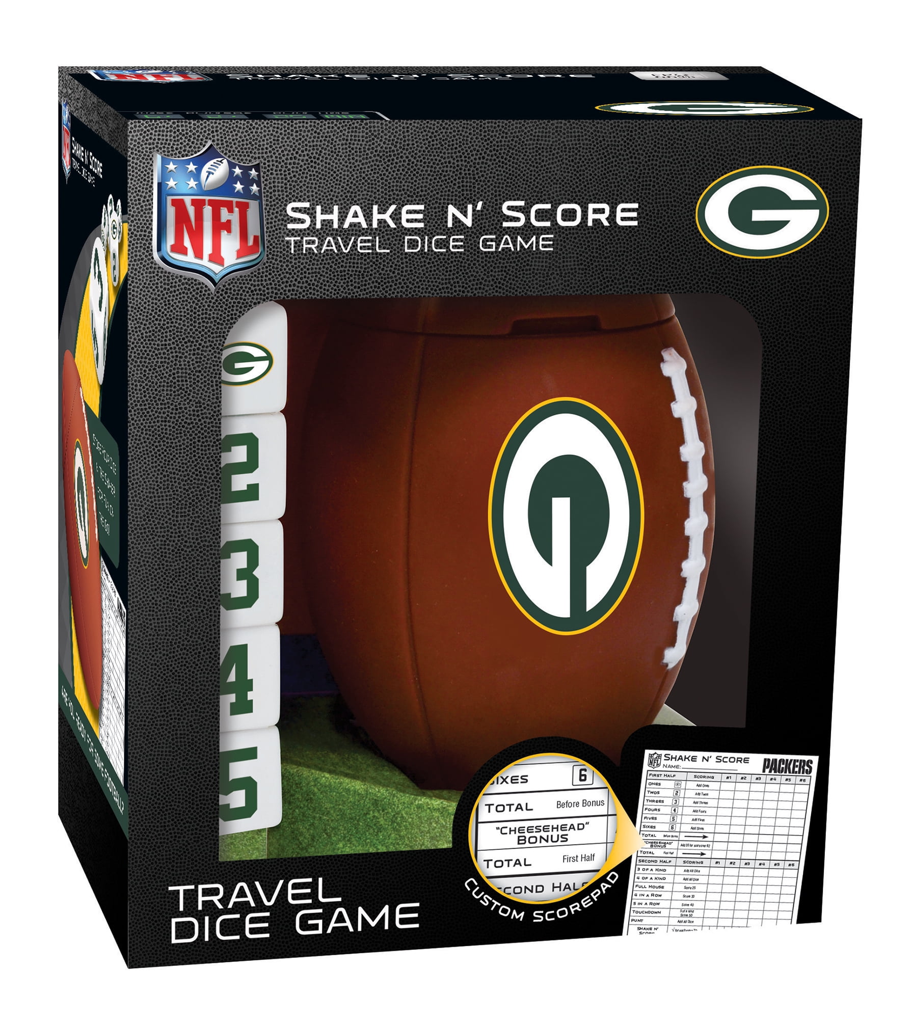 MasterPieces Officially Licensed NFL Green Bay Packers Shake N' Score ...