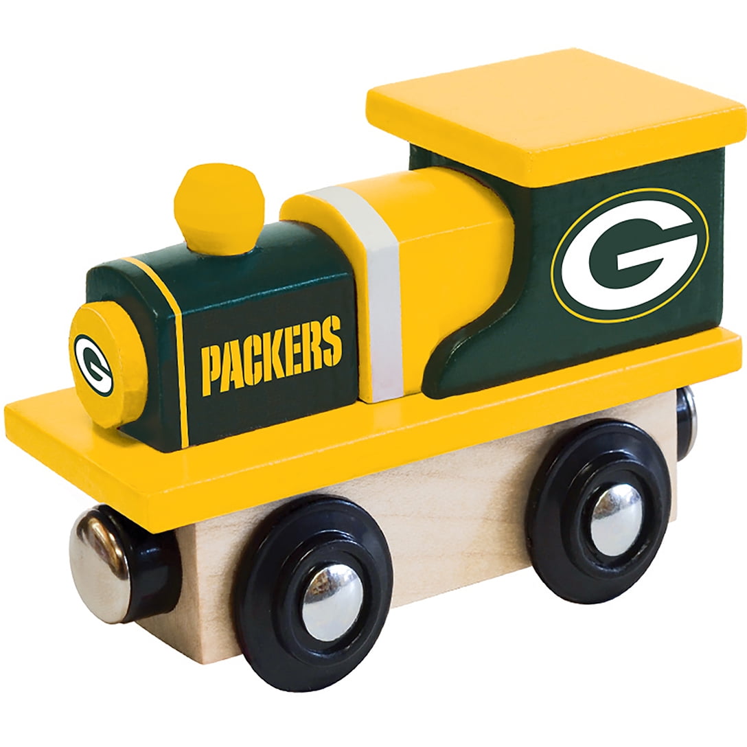 MasterPieces Officially Licensed NFL Green Bay Packers Wooden Toy Train ...