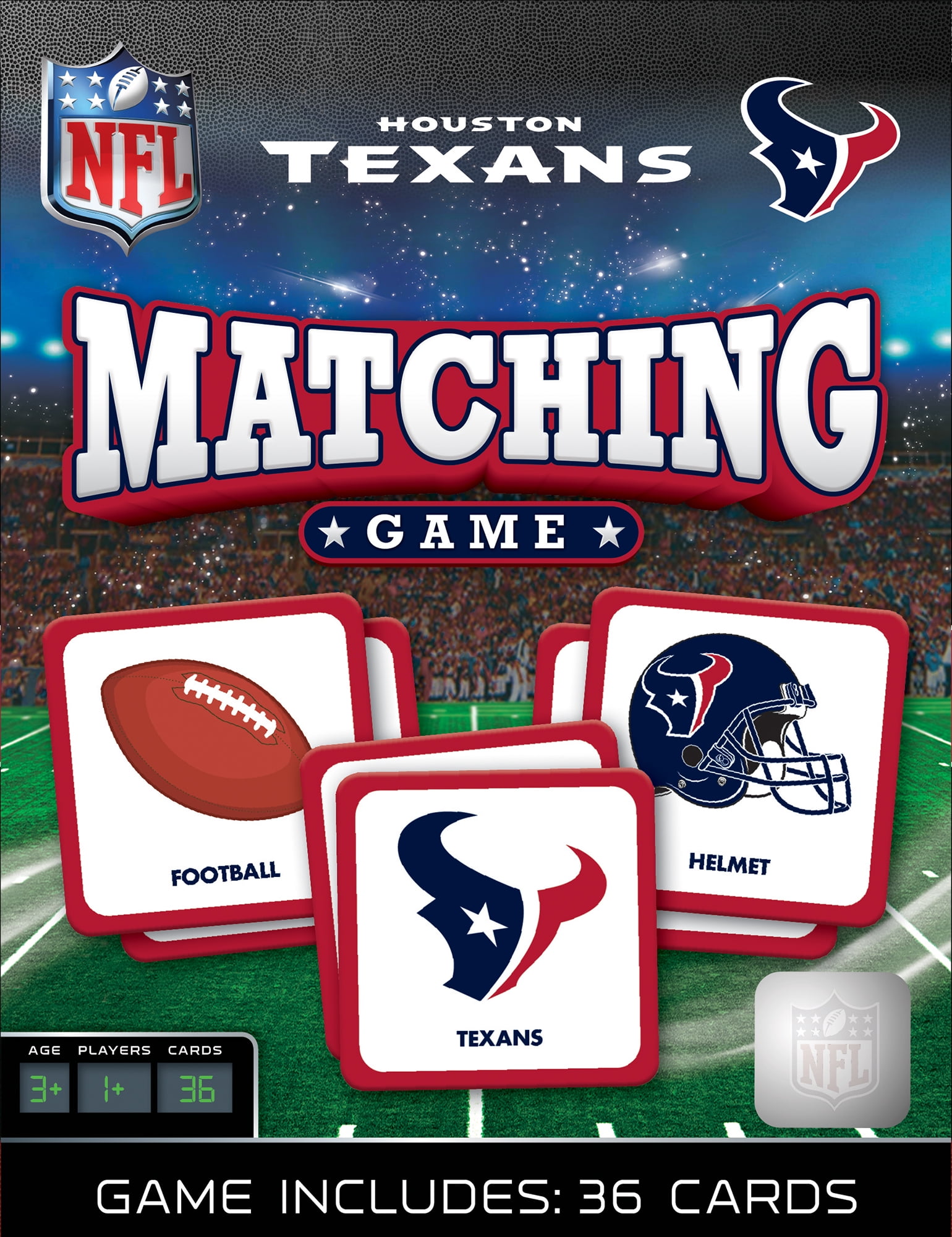 MasterPieces Officially Licensed NFL Houston Texans Matching Game for ...