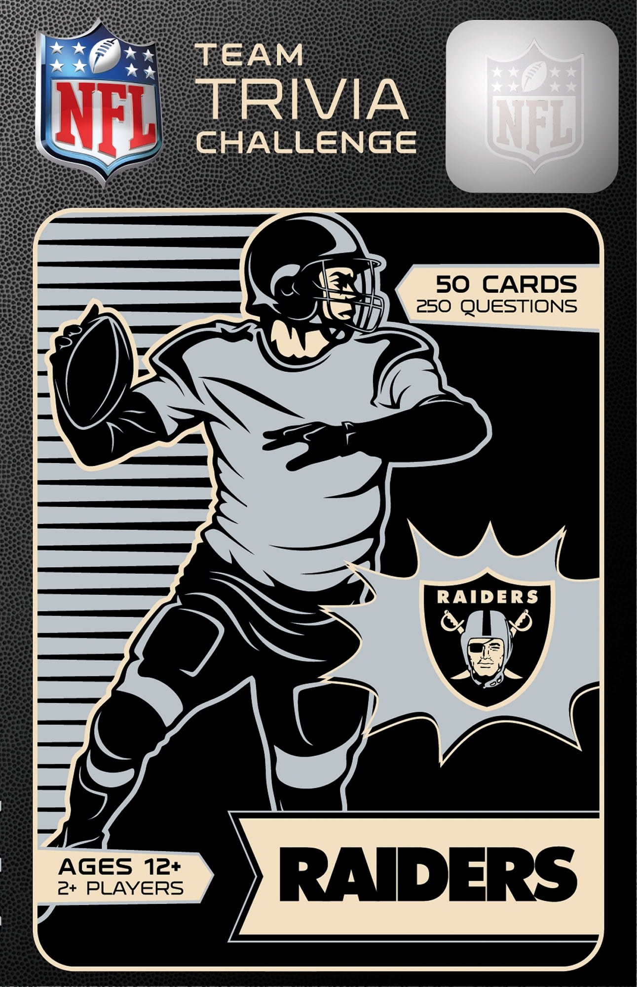 MasterPieces Officially Licensed NFL Las Vegas Raiders Trivia Challenge ...