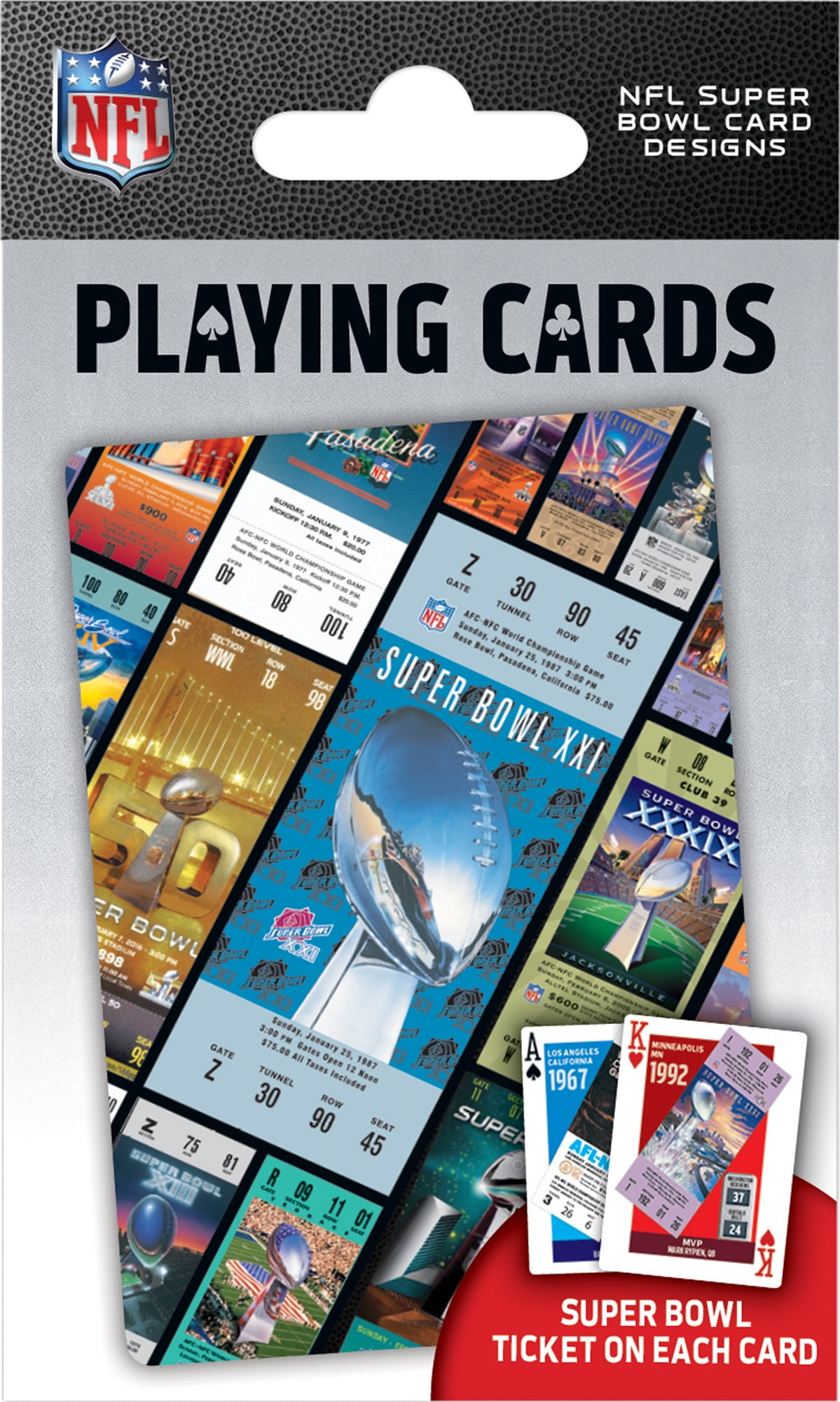 MasterPieces Officially Licensed NFL League-NFL Playing Cards - 54 Card ...