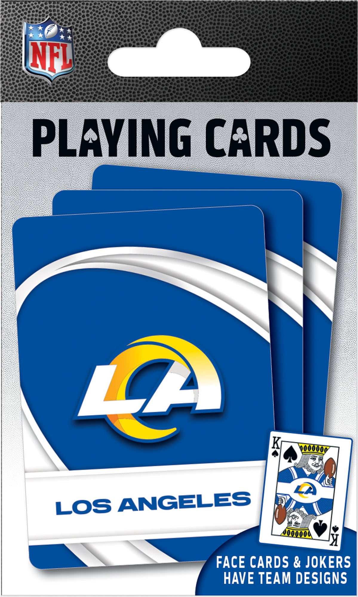 MasterPieces Officially Licensed NFL Los Angeles Rams Playing Cards ...
