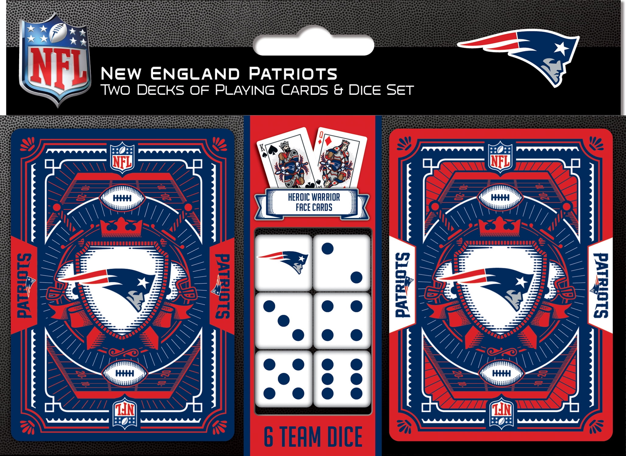 MasterPieces Officially Licensed NFL New England Patriots 2-Pack ...